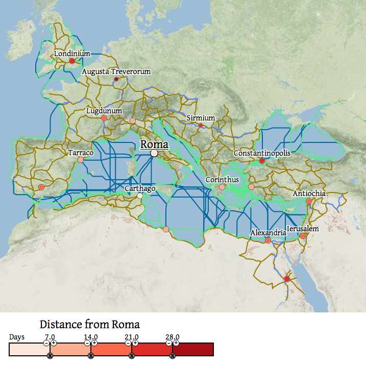 roman-empire-roads | 即食歷史 Cuphistory